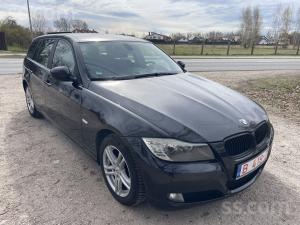 Black BMW 320 2009 in Riga, with an engine capacity of 2.00 L and mileage of 285 thousand km for 4850 €, photo 8 on AUTOMOTO.COM.LV