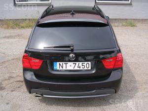 Black BMW 320 2009 in Riga, with an engine capacity of 2.00 L and mileage of 0 thousand km for 5950 €, photo 7 on AUTOMOTO.COM.LV