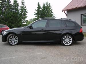 Black BMW 320 2009 in Riga, with an engine capacity of 2.00 L and mileage of 0 thousand km for 5950 €, photo 9 on AUTOMOTO.COM.LV