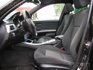 Black BMW 320 2009 in Riga, with an engine capacity of 2.00 L and mileage of 0 thousand km for 5950 €, photo 16 on AUTOMOTO.COM.LV