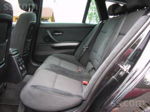 Black BMW 320 2009 in Riga, with an engine capacity of 2.00 L and mileage of 0 thousand km for 5950 €, photo 17 on AUTOMOTO.COM.LV