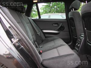 Black BMW 320 2009 in Riga, with an engine capacity of 2.00 L and mileage of 0 thousand km for 5950 €, photo 21 on AUTOMOTO.COM.LV