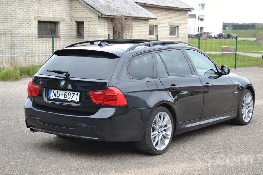 Melns BMW 320 2009 Valmiera, ar dzinēja tilpumu 2.00 L un nobraukumu 311 tūkst. km par 5999 €, foto 4 vietnē AUTOMOTO.COM.LV