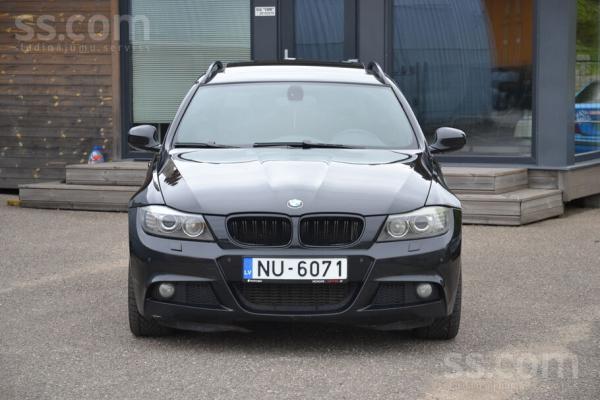 Black BMW 320 2009 in Valmiera, with an engine capacity of 2.00 L and mileage of 311 thousand km for 5999 €, photo 8 on AUTOMOTO.COM.LV