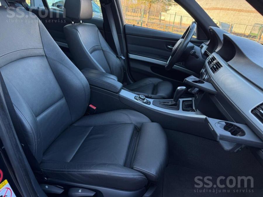 Melns BMW 320 2009 Valmiera, ar dzinēja tilpumu 2.00 L un nobraukumu 311 tūkst. km par 5999 €, foto 16 vietnē AUTOMOTO.COM.LV