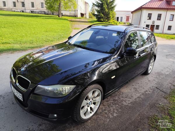 Black BMW 320 2009 in Raseiniai, with an engine capacity of 2.00 L and mileage of 324 thousand km for 4580 €, photo 2 on AUTOMOTO.COM.LV