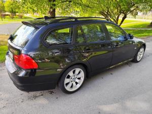 Black BMW 320 2009 in Raseiniai, with an engine capacity of 2.00 L and mileage of 324 thousand km for 4580 €, photo 6 on AUTOMOTO.COM.LV
