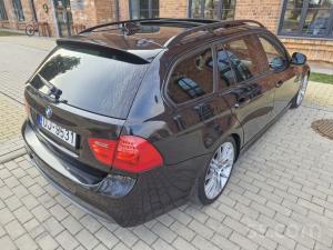 Black BMW 320 2009 in Bauska, with an engine capacity of 2.00 L and mileage of 340 thousand km for 5850 €, photo 9 on AUTOMOTO.COM.LV