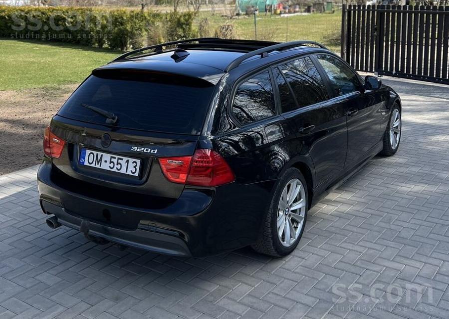 Melns BMW 320 2009 Saldus, ar dzinēja tilpumu 2.00 L un nobraukumu 296 tūkst. km par 4000 €, foto 3 vietnē AUTOMOTO.COM.LV