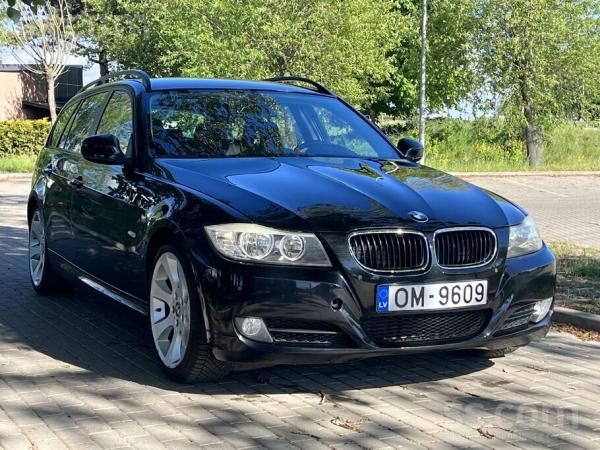 Black BMW 320 2009 in Liepaja, with an engine capacity of 2.00 L and mileage of 343 thousand km for 4000 €, photo 4 on AUTOMOTO.COM.LV