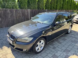 Black BMW 320 2009 in Riga, with an engine capacity of 2.00 L and mileage of 452 thousand km for 4000 €, photo 1 on AUTOMOTO.COM.LV