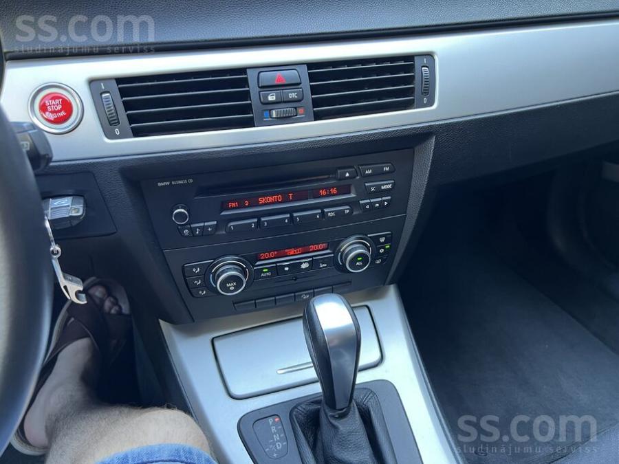 Black BMW 320 2009 in Riga, with an engine capacity of 2.00 L and mileage of 452 thousand km for 4000 €, photo 16 on AUTOMOTO.COM.LV