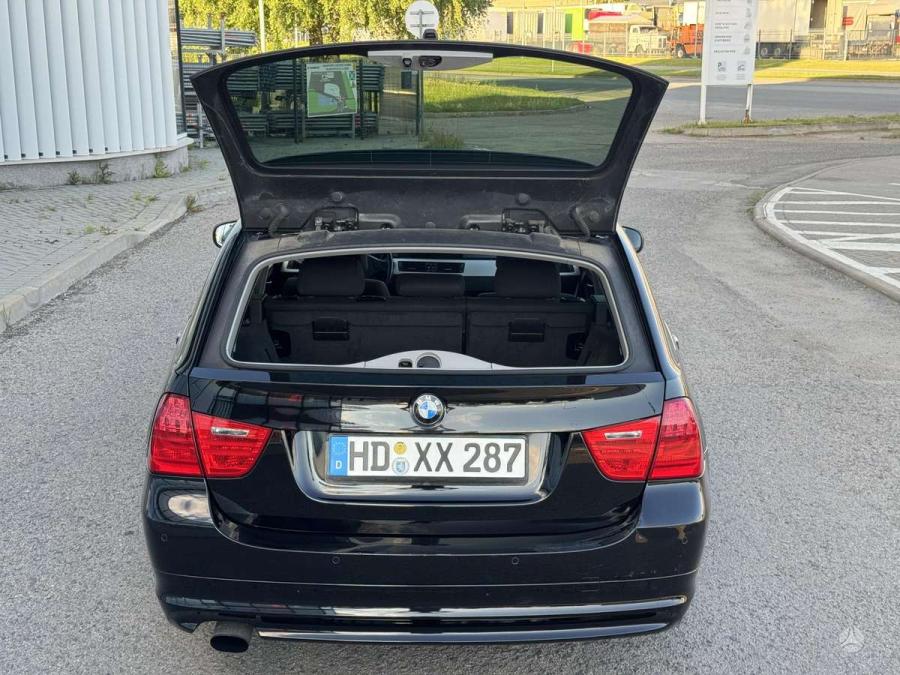 Black BMW 320 2009 in Panevezys, with an engine capacity of 2.00 L and mileage of 287 thousand km for 3700 €, photo 19 on AUTOMOTO.COM.LV