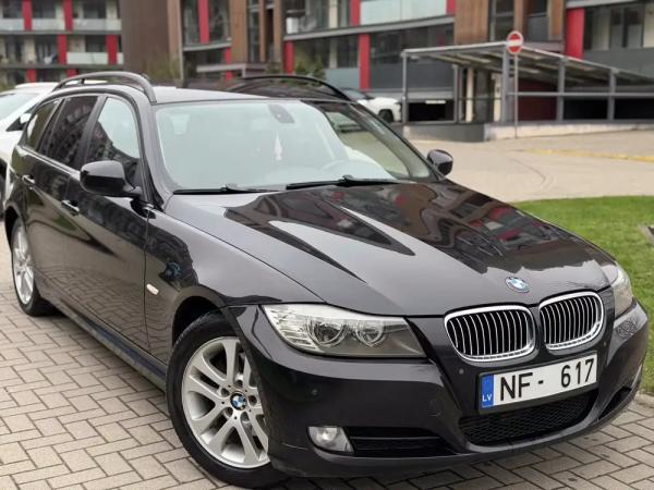 Black BMW 320 2009 in Riga, with an engine capacity of 2.00 L and mileage of 428 thousand km for 3690 €, photo 1 on AUTOMOTO.COM.LV