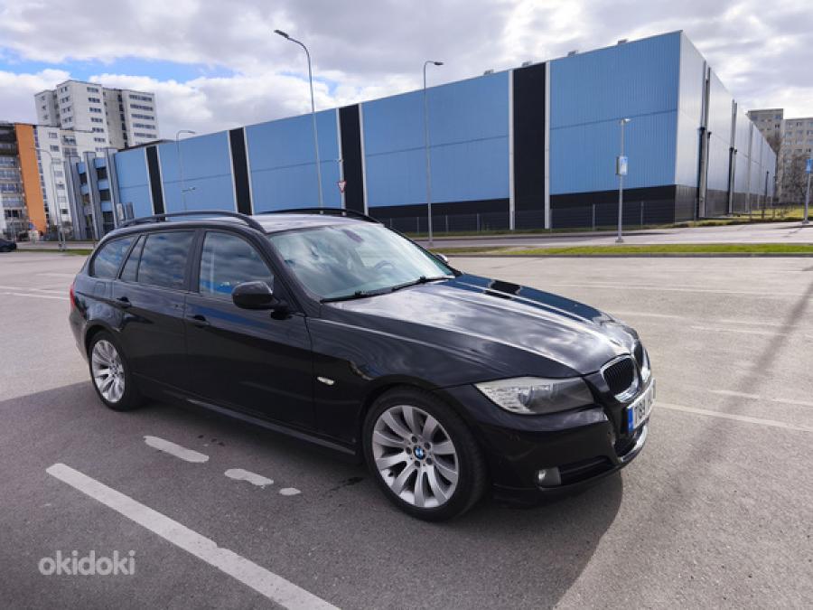 Черный БМВ 320 2009 в Таллин, объемом двигателя 1.90 л и пробегом 419 тыс. км за 4000 €, фото 1 на AUTOMOTO.COM.LV