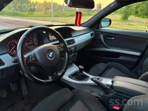 Black BMW 320 2009 in Riga, with an engine capacity of 2.00 L and mileage of 285 thousand km for 6690 €, photo 8 on AUTOMOTO.COM.LV