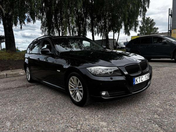 Black BMW 320 2009 in Vilnius, with an engine capacity of 2.00 L and mileage of 403 thousand km for 4100 €, photo 2 on AUTOMOTO.COM.LV