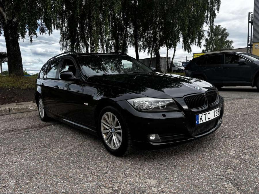 Black BMW 320 2009 in Vilnius, with an engine capacity of 2.00 L and mileage of 403 thousand km for 4100 €, photo 3 on AUTOMOTO.COM.LV