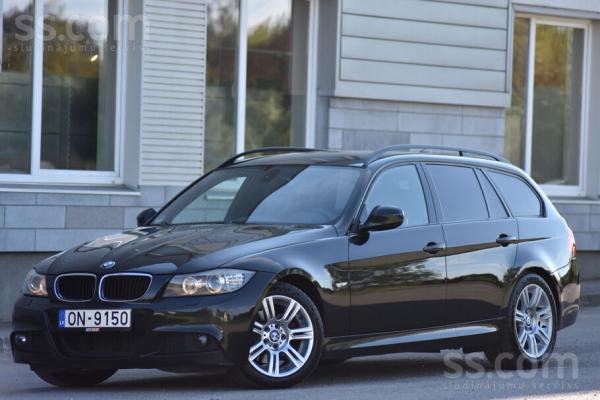 Черный БМВ 320 2009 в Рига, объемом двигателя 2.00 л и пробегом 350 тыс. км за 6300 €, фото 1 на AUTOMOTO.COM.LV