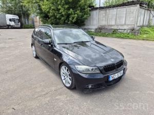 Black BMW 320 2009 in Riga, with an engine capacity of 2.00 L and mileage of 268 thousand km for 5990 €, photo 3 on AUTOMOTO.COM.LV