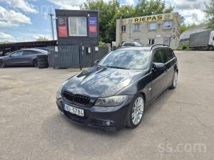 Black BMW 320 2009 in Riga, with an engine capacity of 2.00 L and mileage of 268 thousand km for 5990 €, photo 5 on AUTOMOTO.COM.LV