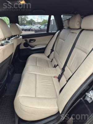 Black BMW 320 2009 in Riga, with an engine capacity of 2.00 L and mileage of 268 thousand km for 5990 €, photo 11 on AUTOMOTO.COM.LV