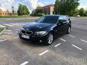 Black BMW 320 2009 in Riga, with an engine capacity of 2.00 L and mileage of 250 thousand km for 3500 €, photo 4 on AUTOMOTO.COM.LV