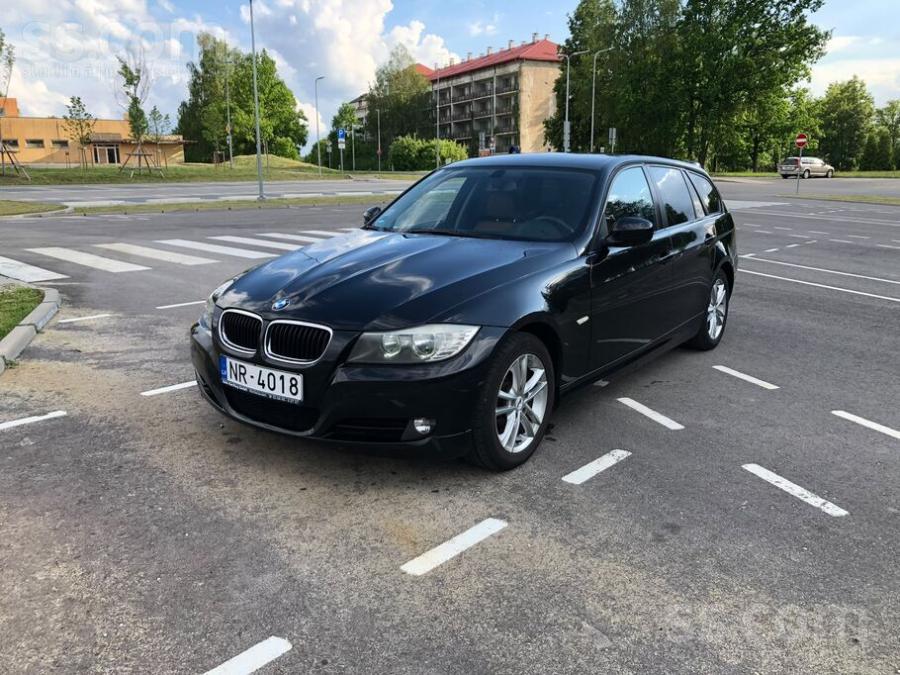 Black BMW 320 2009 in Riga, with an engine capacity of 2.00 L and mileage of 250 thousand km for 3500 €, photo 4 on AUTOMOTO.COM.LV