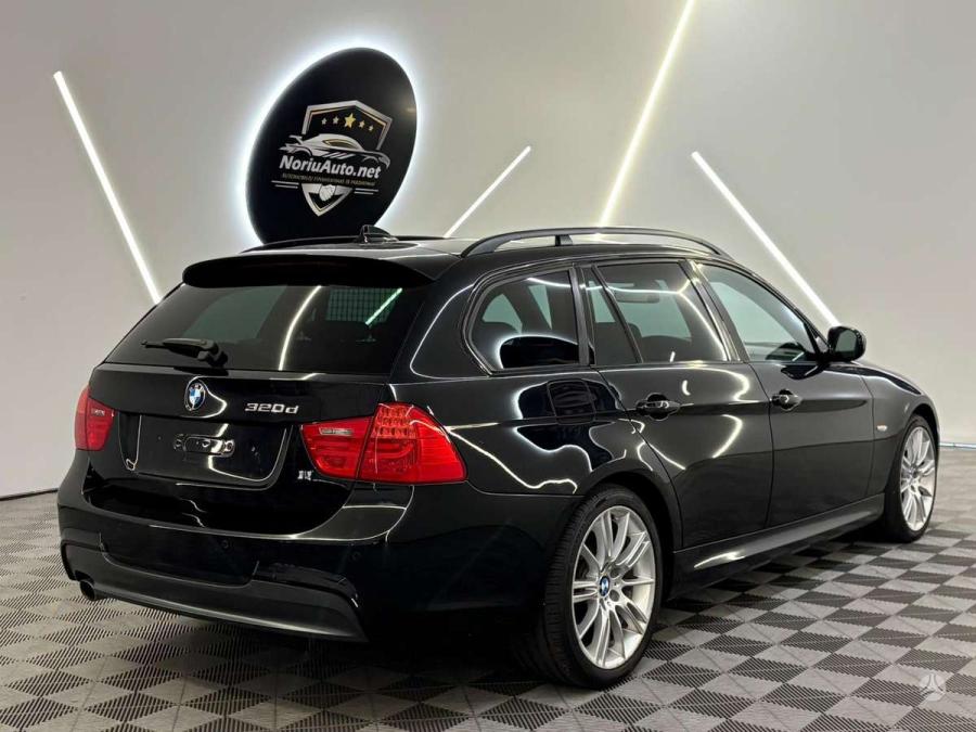 Black BMW 320 2009 in Marijampole, with an engine capacity of 2.00 L and mileage of 225 thousand km for 5999 €, photo 30 on AUTOMOTO.COM.LV
