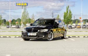 Melns BMW 320 2009 Rīga, ar dzinēja tilpumu 2.00 L un nobraukumu 268 tūkst. km par 5990 €, foto  vietnē AUTOMOTO.COM.LV
