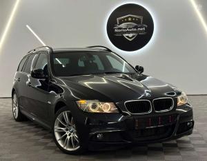 Melns BMW 320 2009 Marijampole, ar dzinēja tilpumu 2.00 L un nobraukumu 225 tūkst. km par 5850 €, foto  vietnē AUTOMOTO.COM.LV
