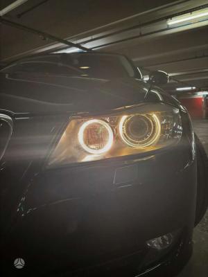 Black BMW 320 2009 in Vilnius, with an engine capacity of 2.00 L and mileage of 268 thousand km for 3700 €, photo 8 on AUTOMOTO.COM.LV