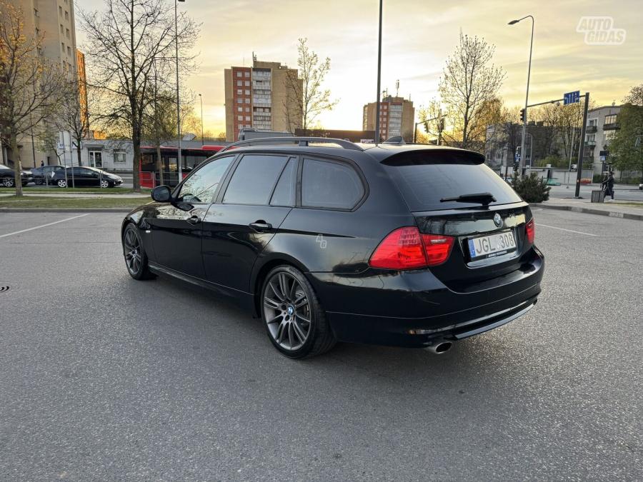 Black BMW 320 2009 in Vilnius, with an engine capacity of 2.00 L and mileage of 520 thousand km for 2800 €, photo 4 on AUTOMOTO.COM.LV