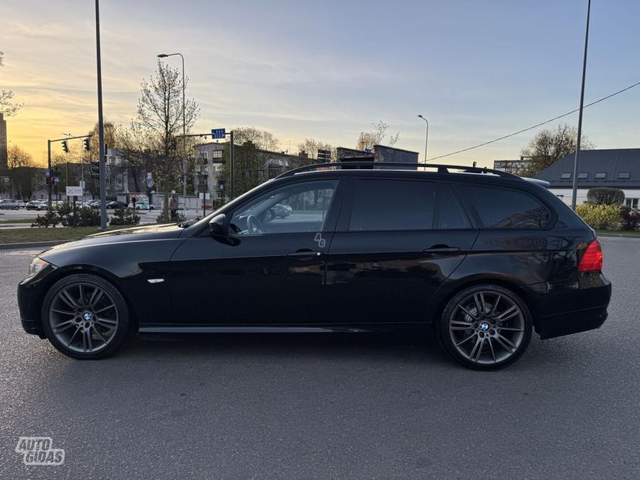 Black BMW 320 2009 in Vilnius, with an engine capacity of 2.00 L and mileage of 520 thousand km for 2800 €, photo 6 on AUTOMOTO.COM.LV