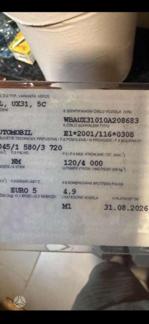 Черный БМВ 320 2009 в Вильнюс, объемом двигателя 2.00 л и пробегом 390 тыс. км за 4390 €, фото 23 на AUTOMOTO.COM.LV