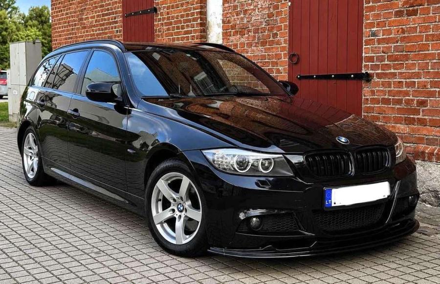 Melns BMW 320 2009 Klaipėda, ar dzinēja tilpumu 2.00 L un nobraukumu 275 tūkst. km par 4950 €, foto 1 vietnē AUTOMOTO.COM.LV