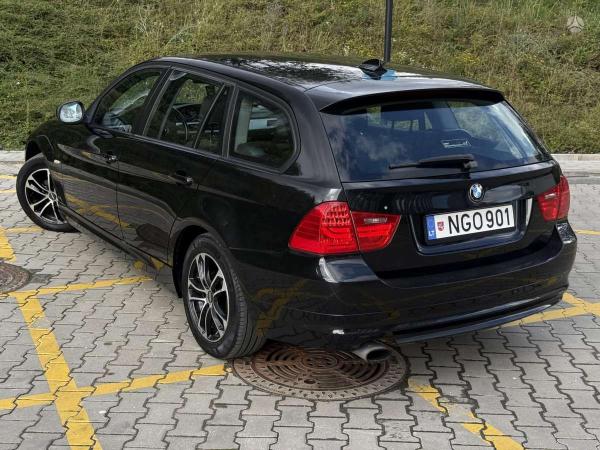 Black BMW 320 2009 in Vilnius, with an engine capacity of 2.00 L and mileage of 373 thousand km for 3400 €, photo 5 on AUTOMOTO.COM.LV