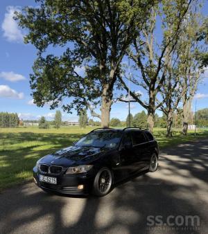 Black BMW 320 2009 in Valmiera, with an engine capacity of 1.80 L and mileage of 221 thousand km for 4500 €, photo 3 on AUTOMOTO.COM.LV