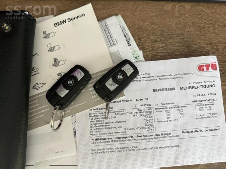 Черный БМВ 320 2009 в Елгава, объемом двигателя 2.00 л и пробегом 215 тыс. км за 4950 €, фото 26 на AUTOMOTO.COM.LV