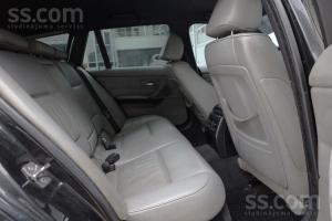 Black BMW 320 2009 in Riga, with an engine capacity of 2.00 L and mileage of 383 thousand km for 2995 €, photo 14 on AUTOMOTO.COM.LV