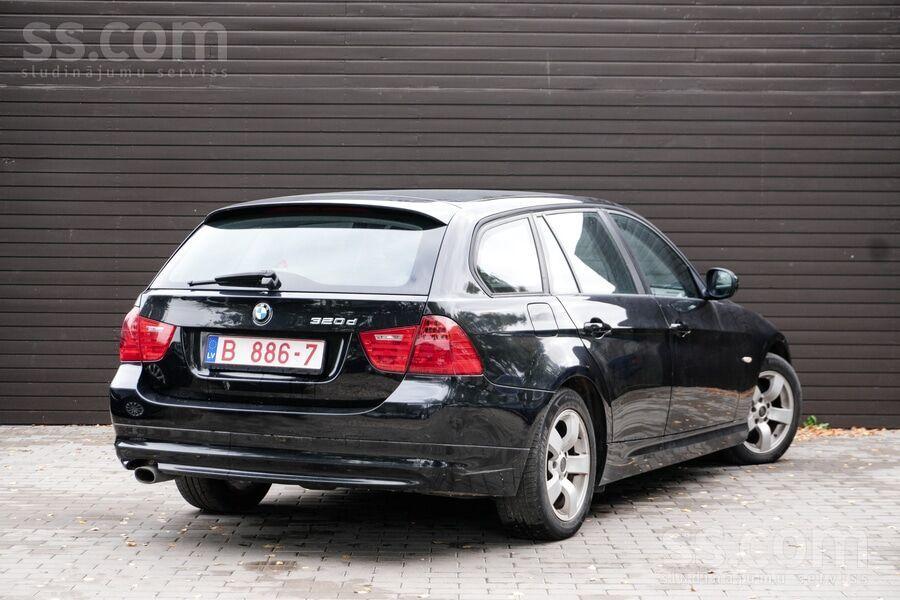 Melns BMW 320 2009 Rīga, ar dzinēja tilpumu 2.00 L un nobraukumu 283 tūkst. km par 4990 €, foto 4 vietnē AUTOMOTO.COM.LV