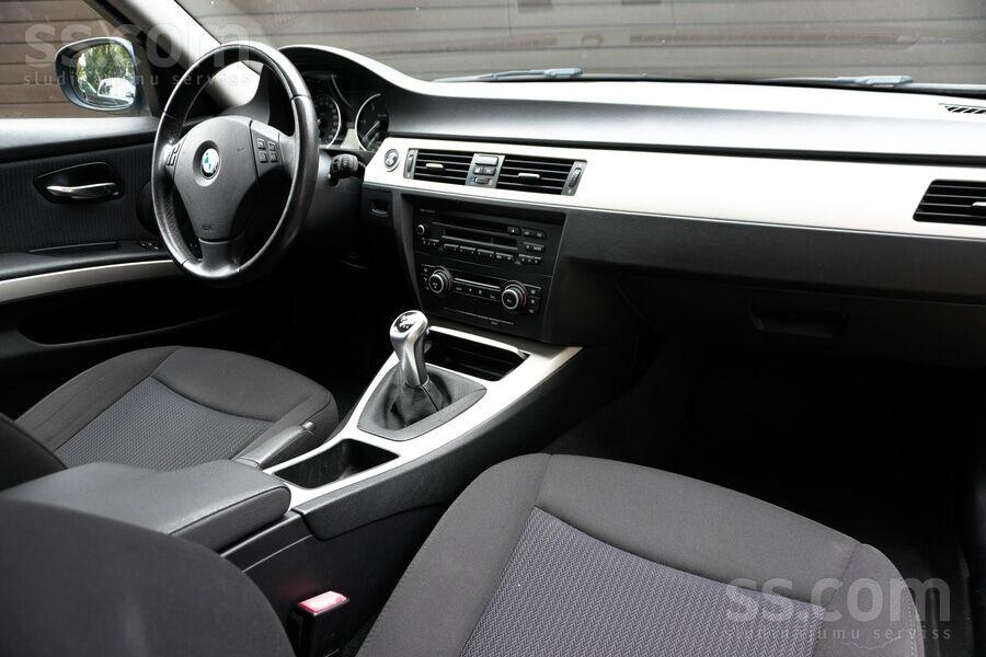 Melns BMW 320 2009 Rīga, ar dzinēja tilpumu 2.00 L un nobraukumu 283 tūkst. km par 4990 €, foto 6 vietnē AUTOMOTO.COM.LV