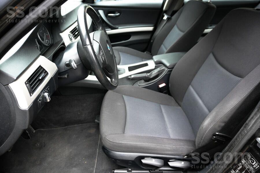 Melns BMW 320 2009 Rīga, ar dzinēja tilpumu 2.00 L un nobraukumu 283 tūkst. km par 4990 €, foto 8 vietnē AUTOMOTO.COM.LV