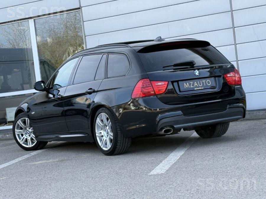 Black BMW 320 2010 in Tukums, with an engine capacity of 2.00 L and mileage of 251 thousand km for 2000 €, photo 4 on AUTOMOTO.COM.LV