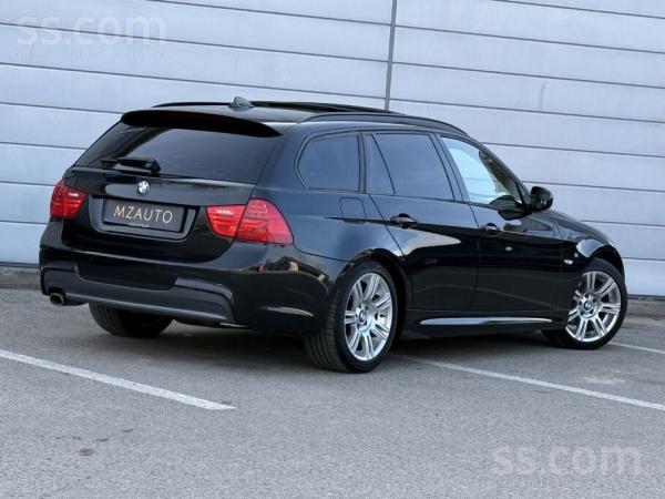 Black BMW 320 2010 in Tukums, with an engine capacity of 2.00 L and mileage of 251 thousand km for 2000 €, photo 5 on AUTOMOTO.COM.LV