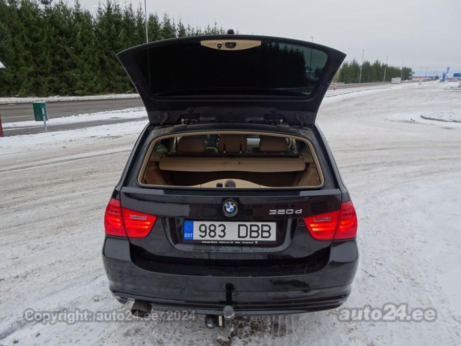 Black BMW 320 2010 in Tartu, with an engine capacity of 2.00 L and mileage of 189 thousand km for 12900 €, photo 8 on AUTOMOTO.COM.LV