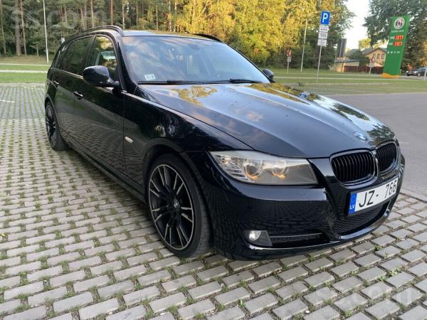 Black BMW 320 2010 in Jurmala, with an engine capacity of 2.00 L and mileage of 36 thousand km for 2500 €, photo 1 on AUTOMOTO.COM.LV