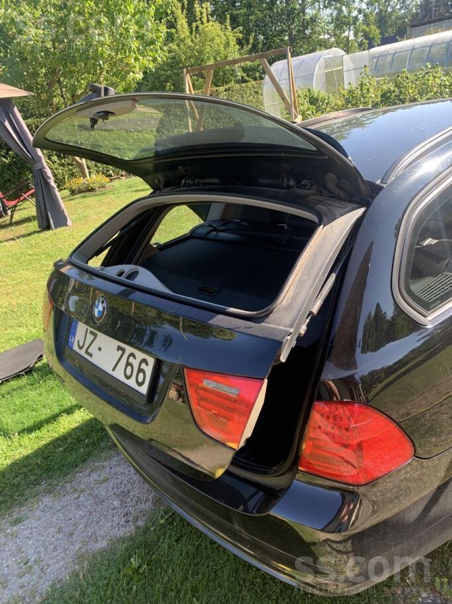 Black BMW 320 2010 in Jurmala, with an engine capacity of 2.00 L and mileage of 36 thousand km for 2500 €, photo 9 on AUTOMOTO.COM.LV