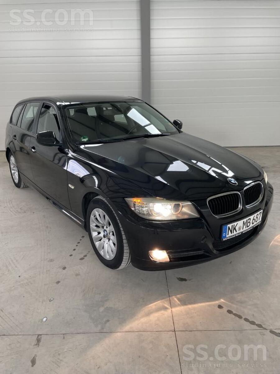 Black BMW 320 2010 in Balvi, with an engine capacity of 2.00 L and mileage of 330 thousand km for 2999 €, photo 2 on AUTOMOTO.COM.LV