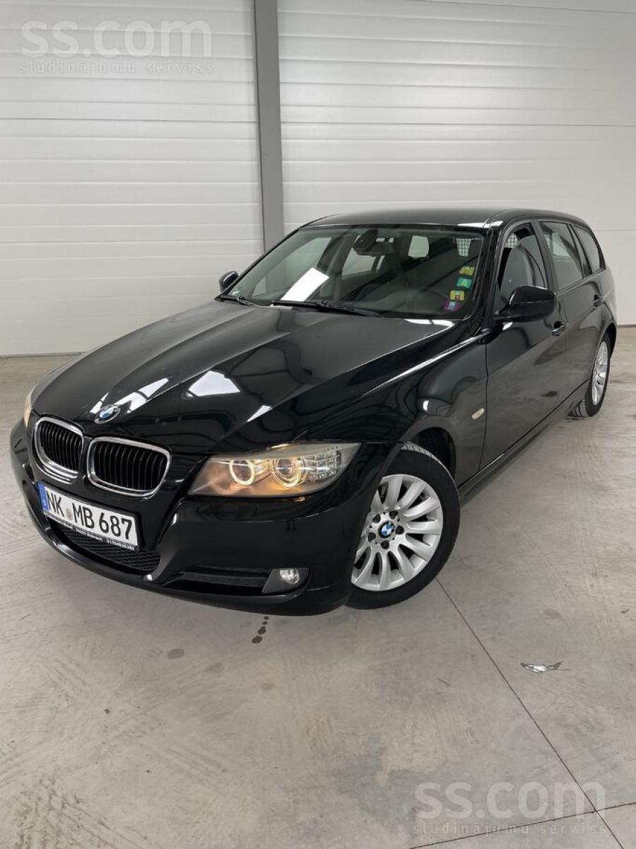 Black BMW 320 2010 in Balvi, with an engine capacity of 2.00 L and mileage of 330 thousand km for 2999 €, photo 3 on AUTOMOTO.COM.LV